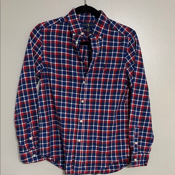 Ralph Lauren | Shirts & Tops | Ralph Lauren Classic Red And Blue ...